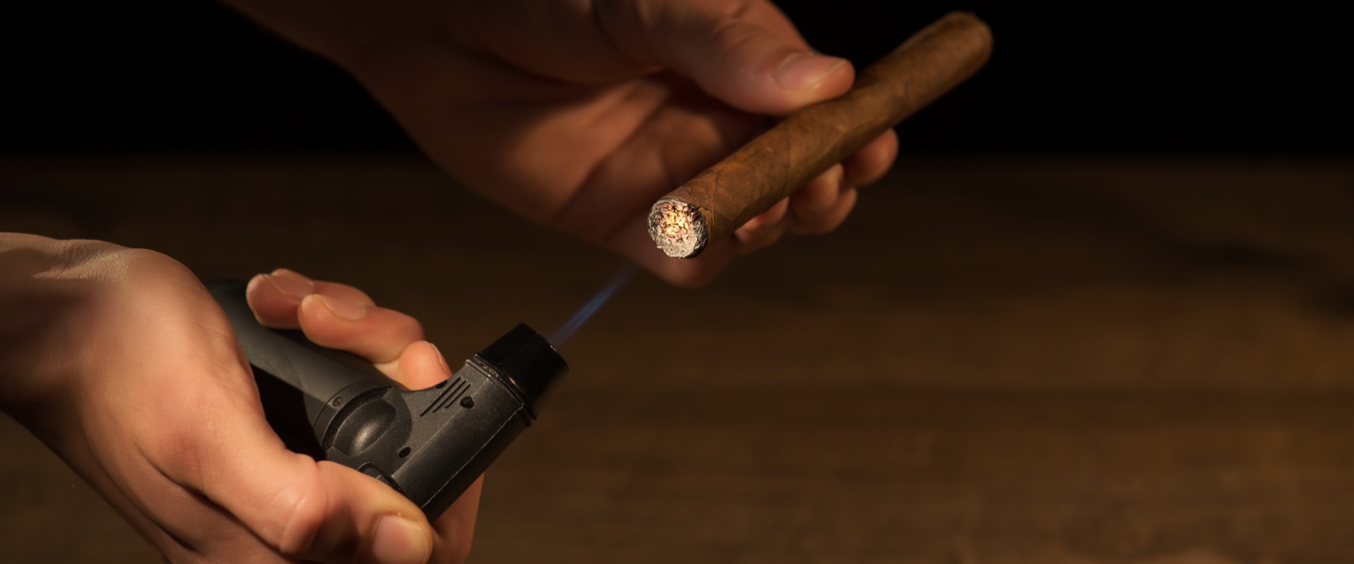 Lighting a Cigar for an Even Burn